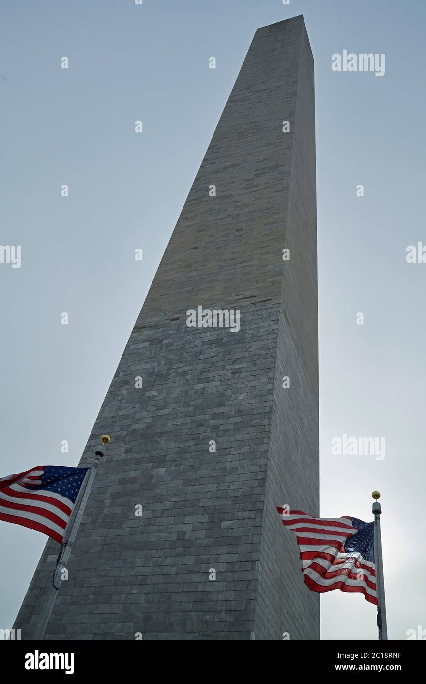 National Mall Monument in the city centre of Washington DC Stock Photo ...