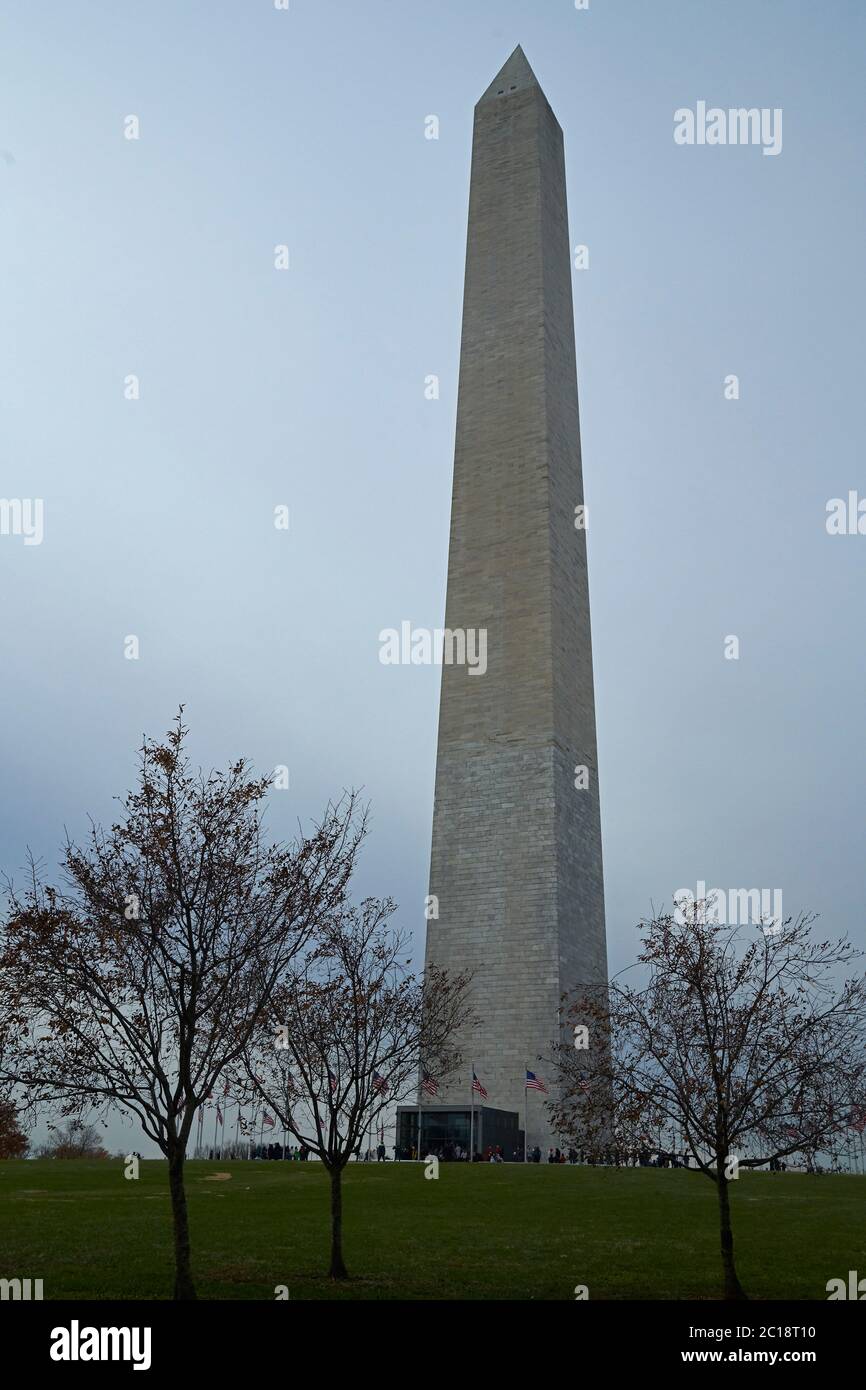 National Mall Monument in the city centre of Washington DC Stock Photo ...