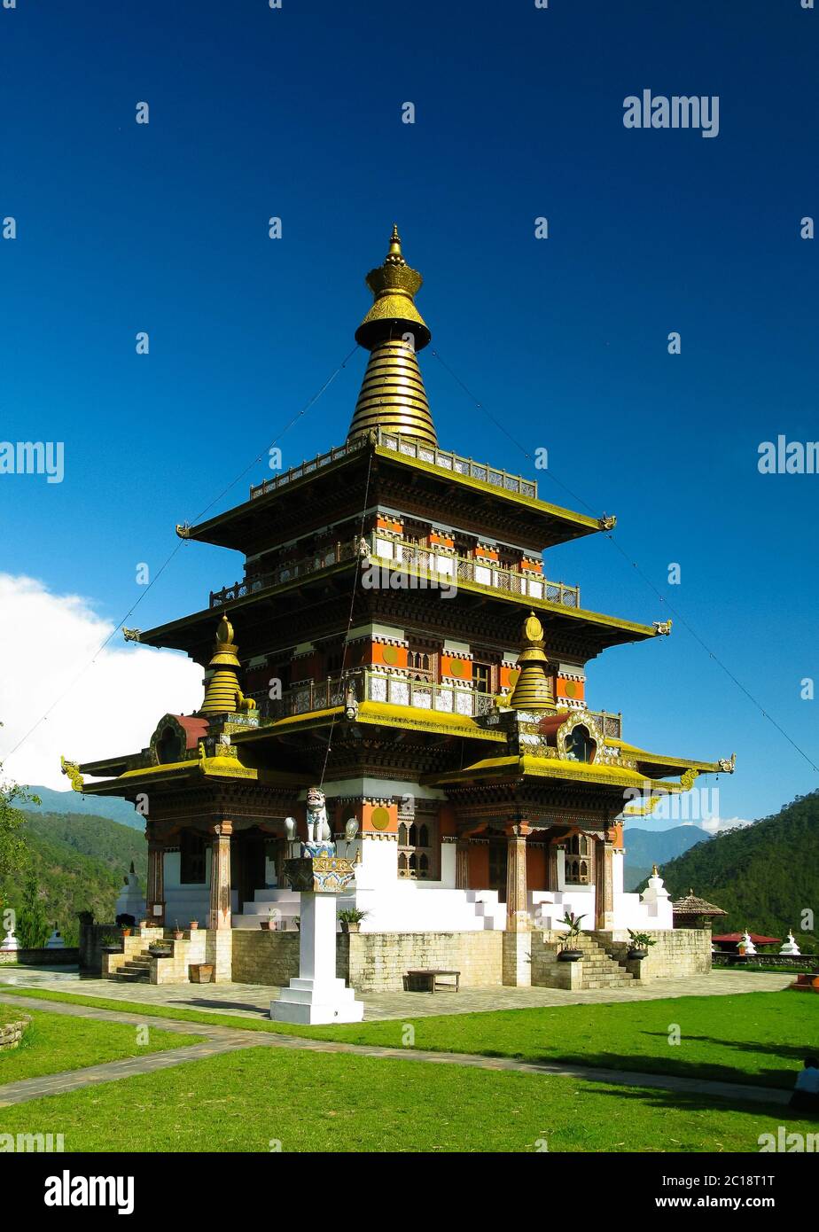 Khamsum Yulley Namgyal Temple Stock Photo - Alamy