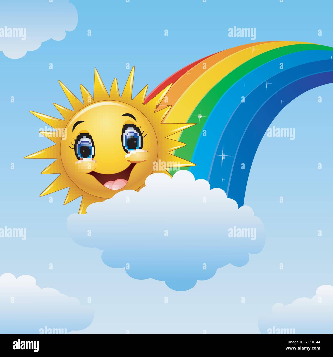 Animated Smiling Sun
