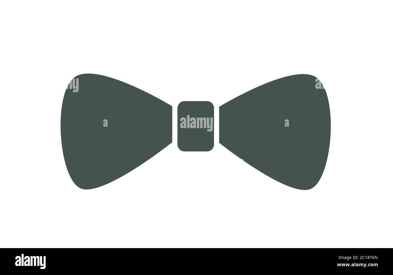 Bow tie Icon vector illustration Stock Vector Image & Art - Alamy