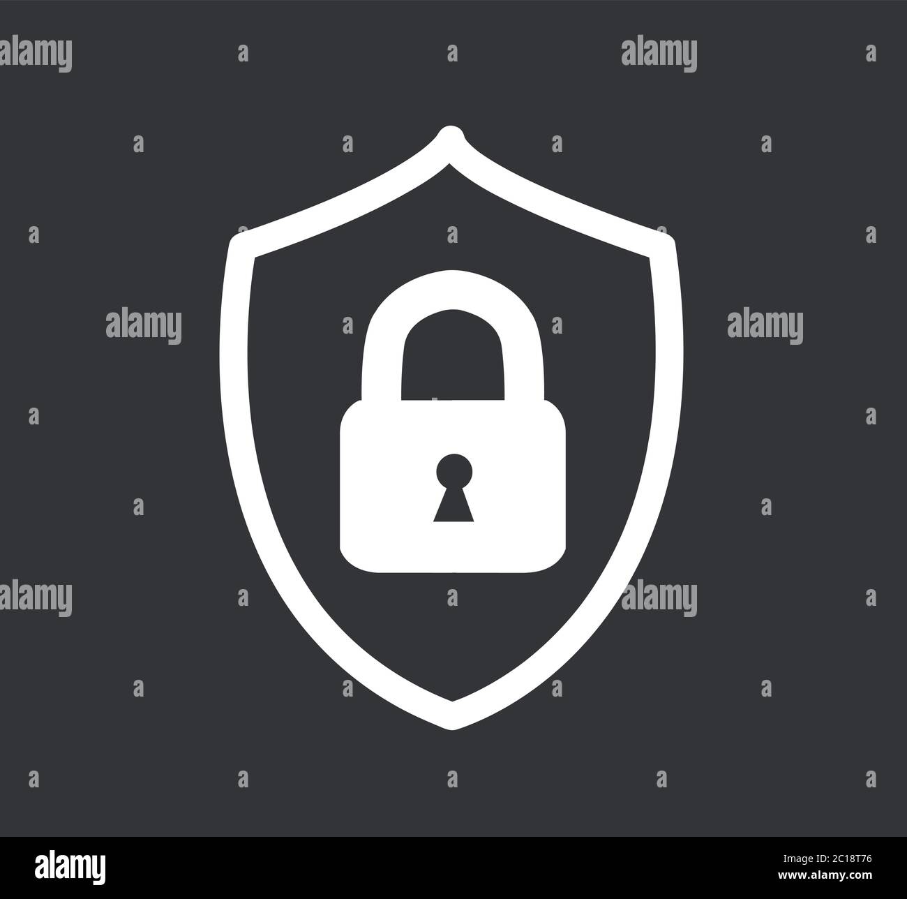 padlock icon symbol vector illustration Stock Vector Image & Art - Alamy