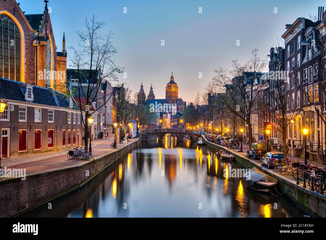 Amsterdam water channels hi-res stock photography and images - Alamy