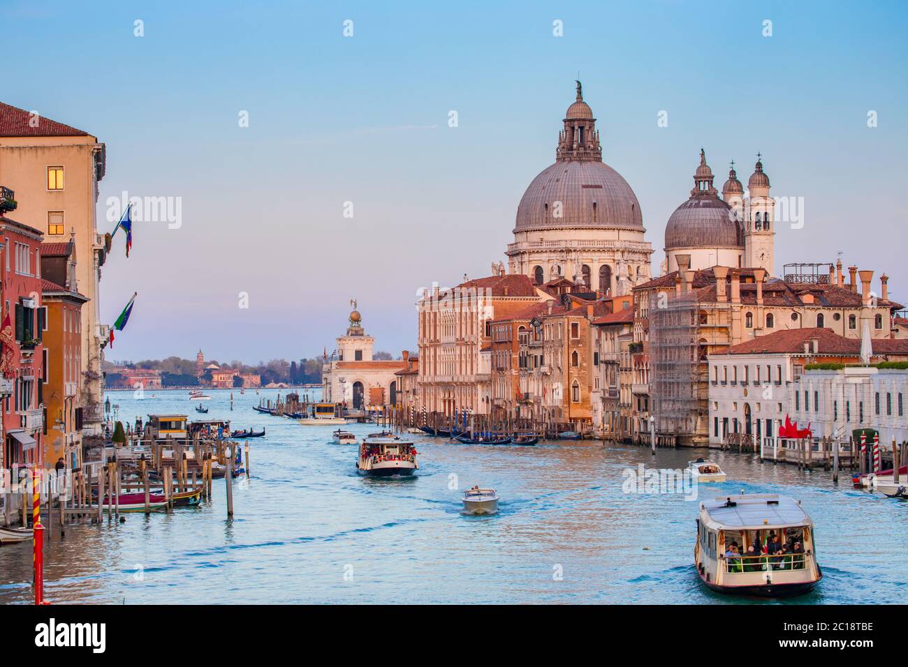 Venice grand canal skyline in hi-res stock photography and images - Alamy