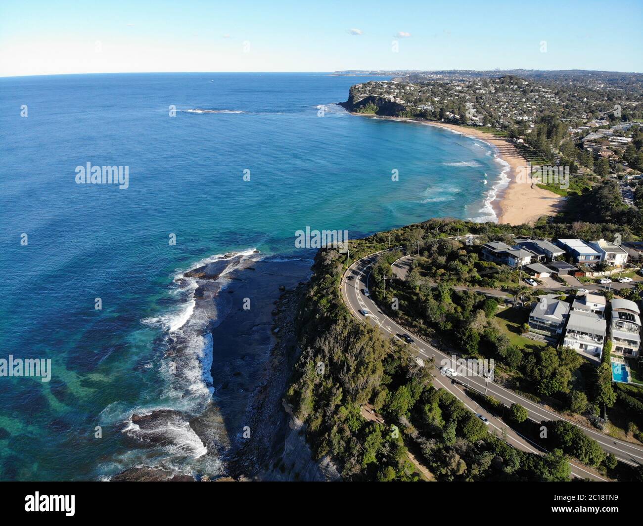 Bilgola Beach Northern Beaches Sydney Stock Photo - Alamy