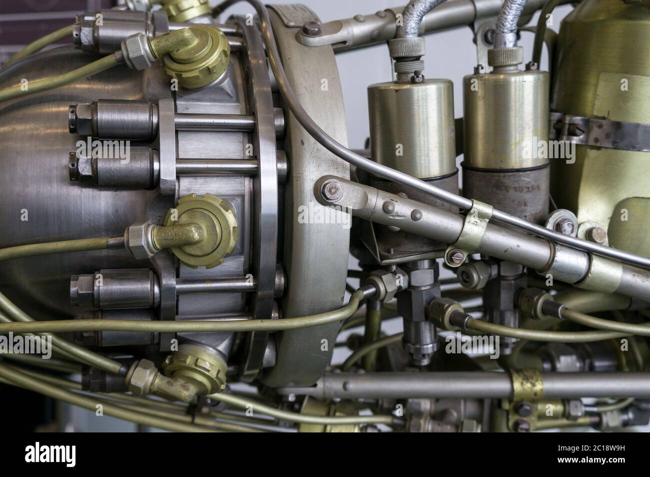 Rocket Engine Launcher Detail Exhibition Stock Photo - Alamy