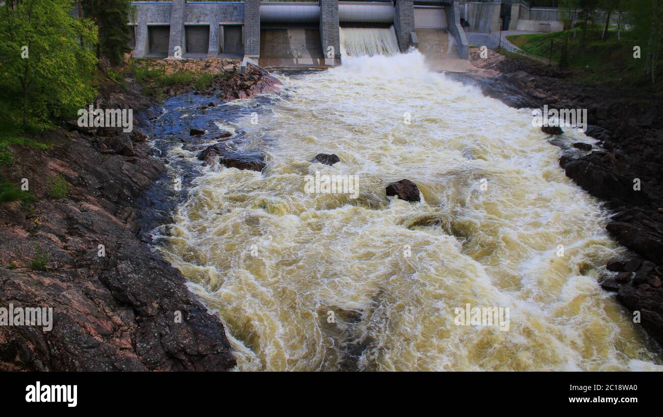 Rapids of imatra river hi-res stock photography and images - Alamy