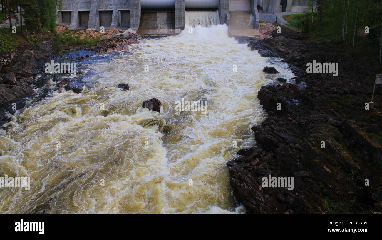 Rapids of imatra river hi-res stock photography and images - Alamy