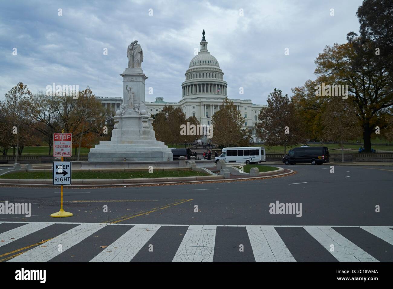 United States Capitol building in the city centre of Washington DC ...