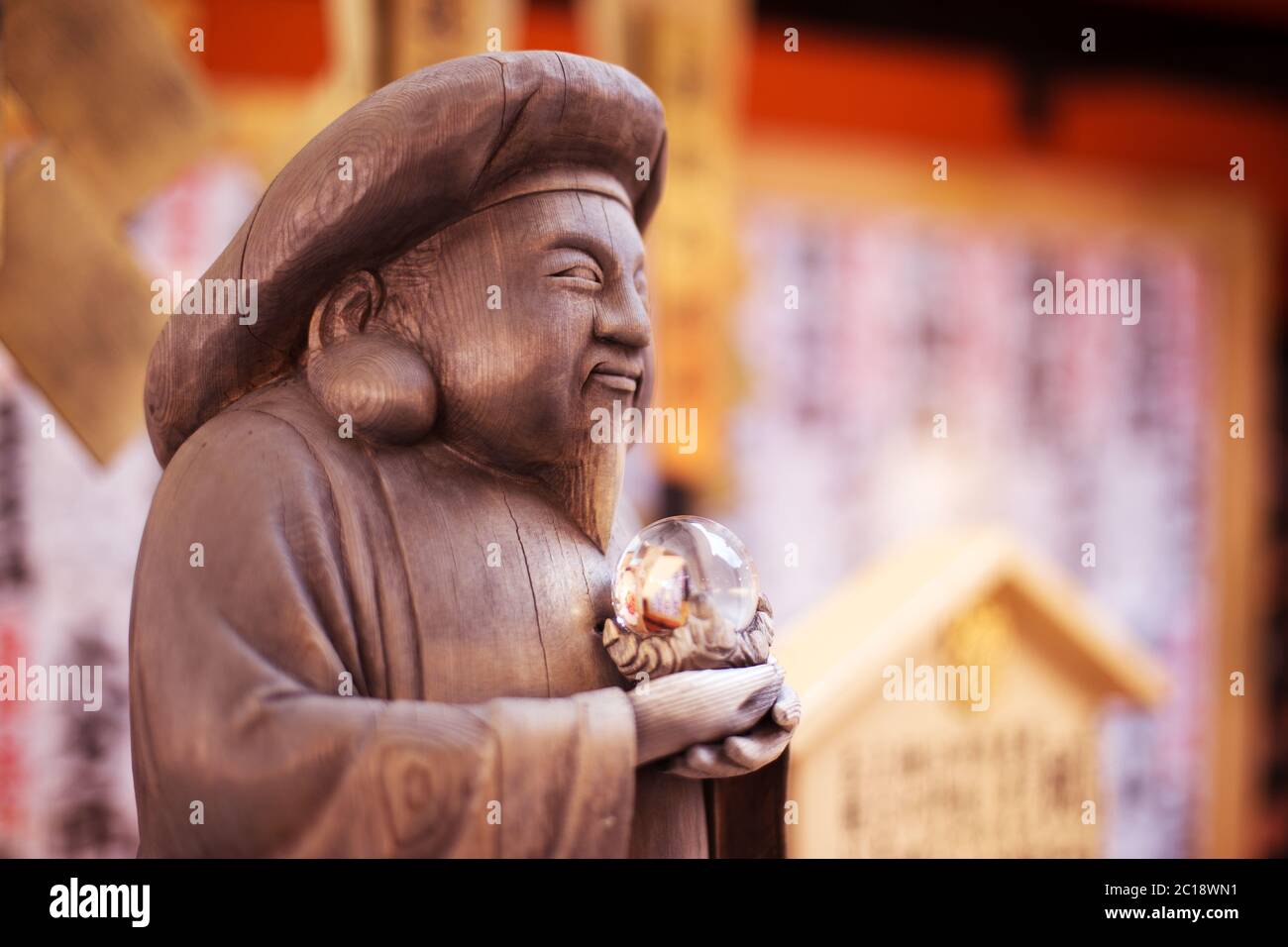 buddha in tokyo temple Stock Photo - Alamy