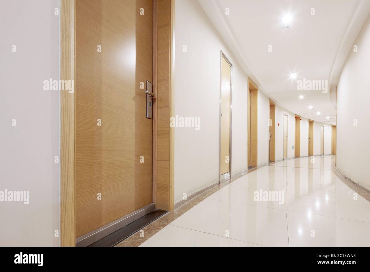 interior of modern corridor Stock Photo - Alamy