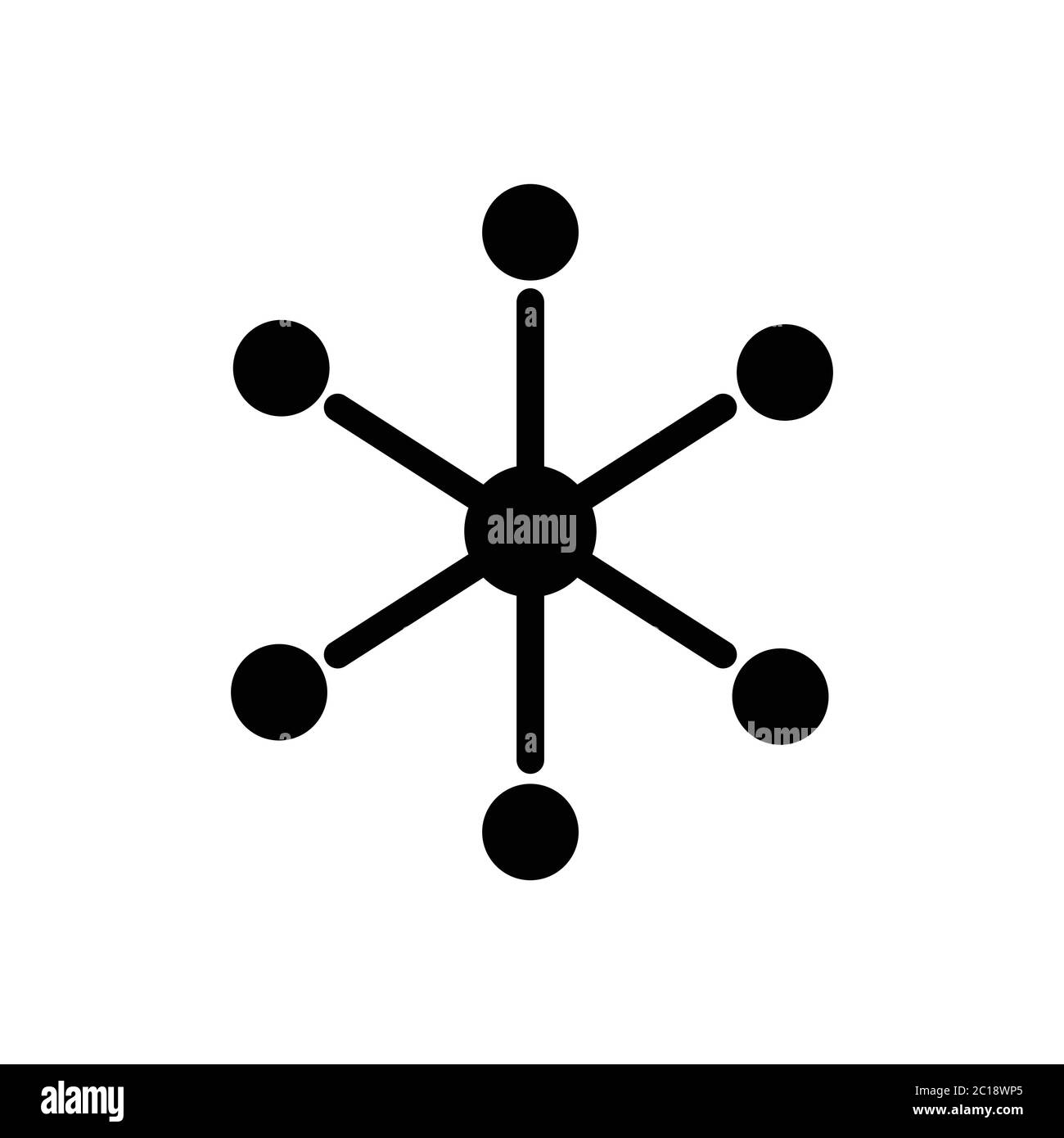 Network icon. Design template vector Stock Vector Image & Art - Alamy