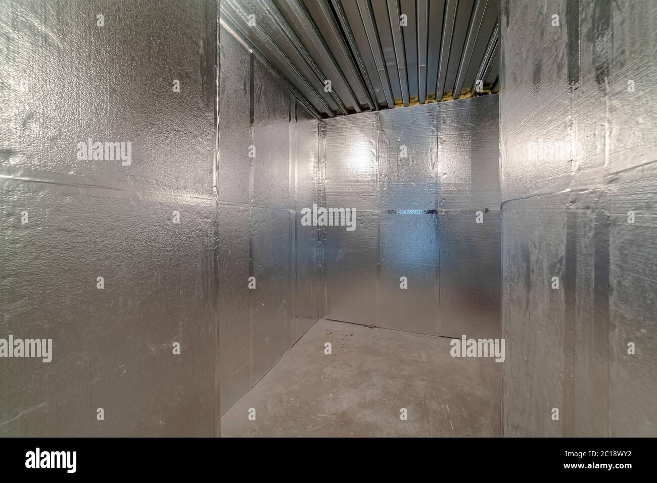 Internal cold room in a residential house Stock Photo - Alamy