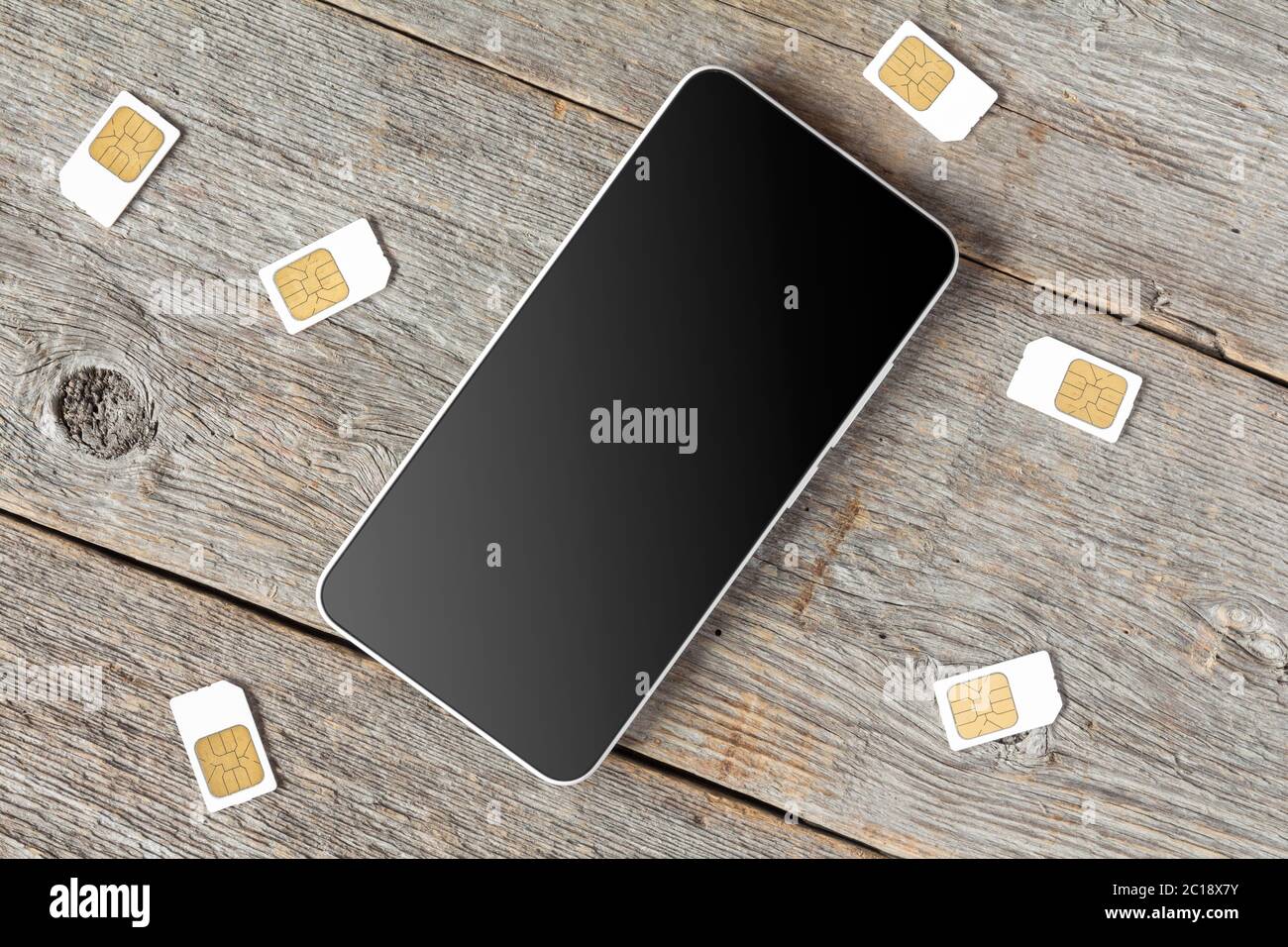 Smartphone with sim hi-res stock photography and images - Alamy