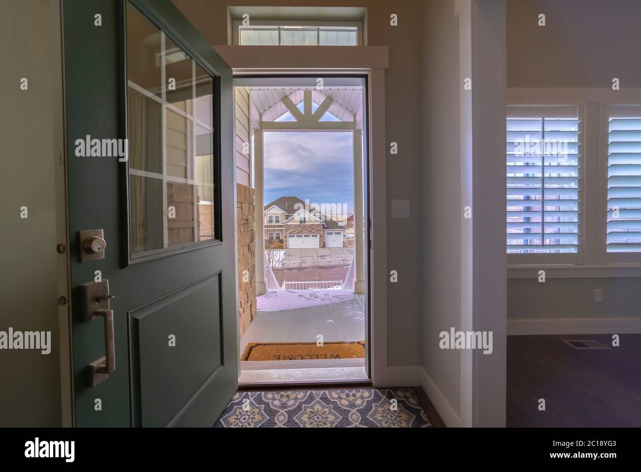 Front Door Open From Inside