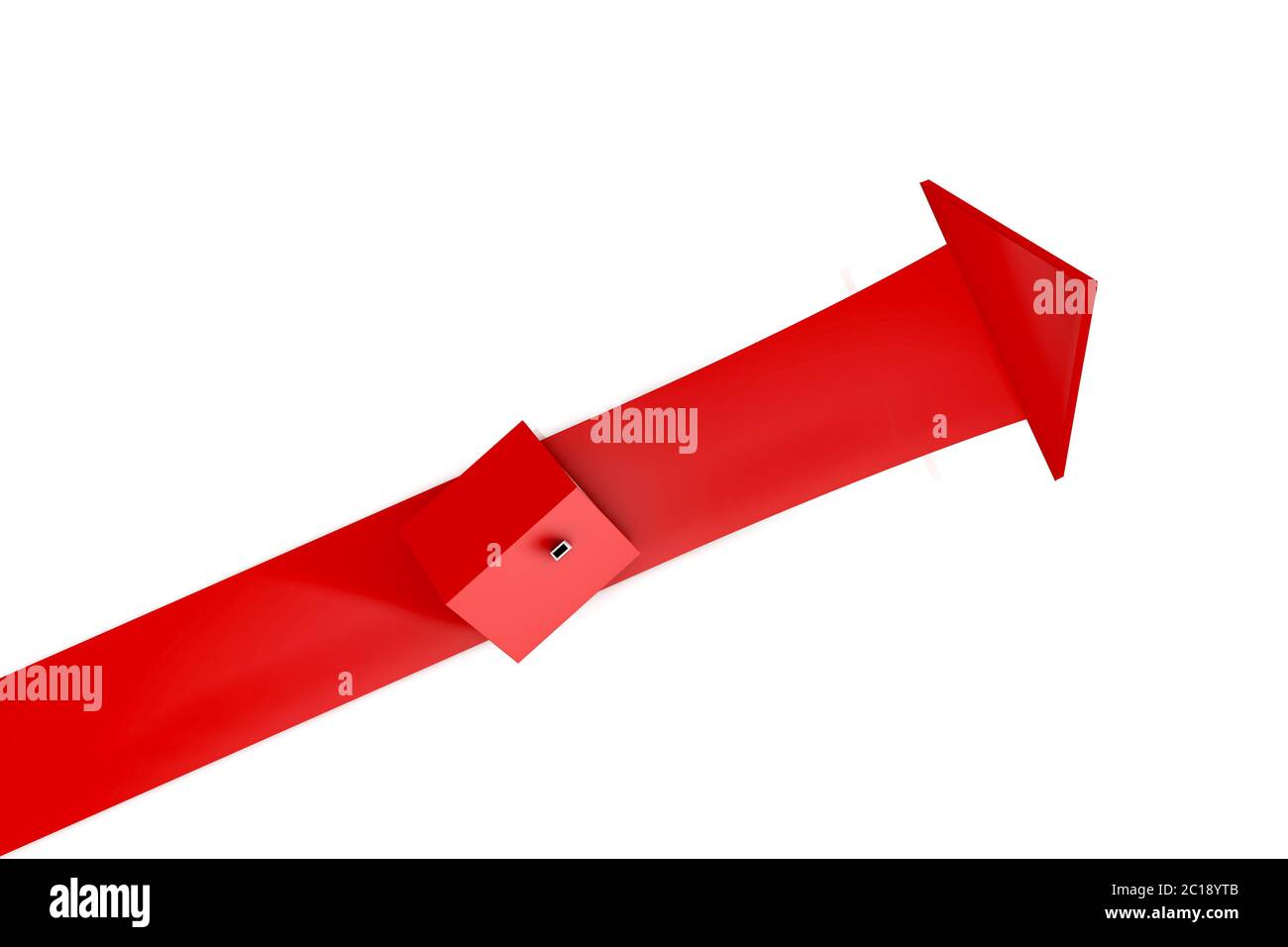 Red house arrow concept hi-res stock photography and images - Alamy