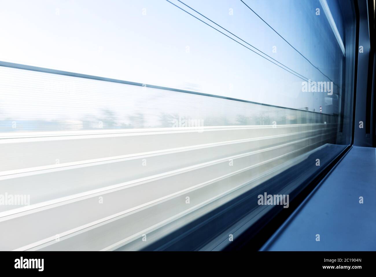 blur scene from speed train Stock Photo - Alamy