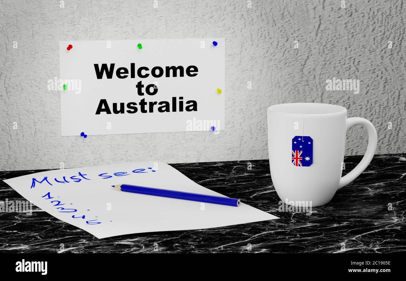 Welcome to australia hi-res stock photography and images - Alamy