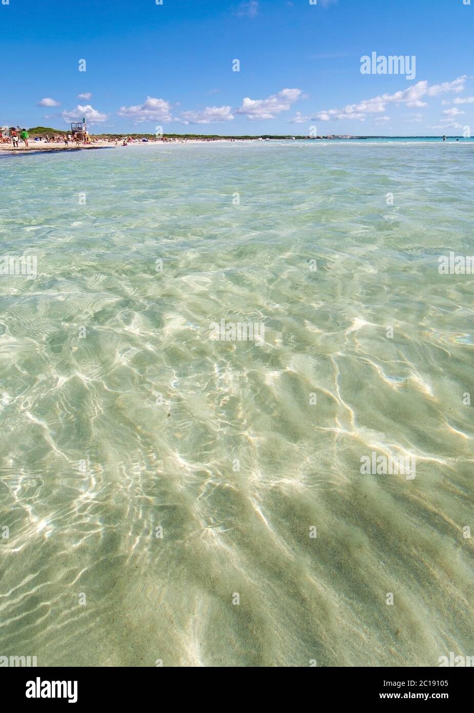 Es Trenc beach Stock Photo - Alamy