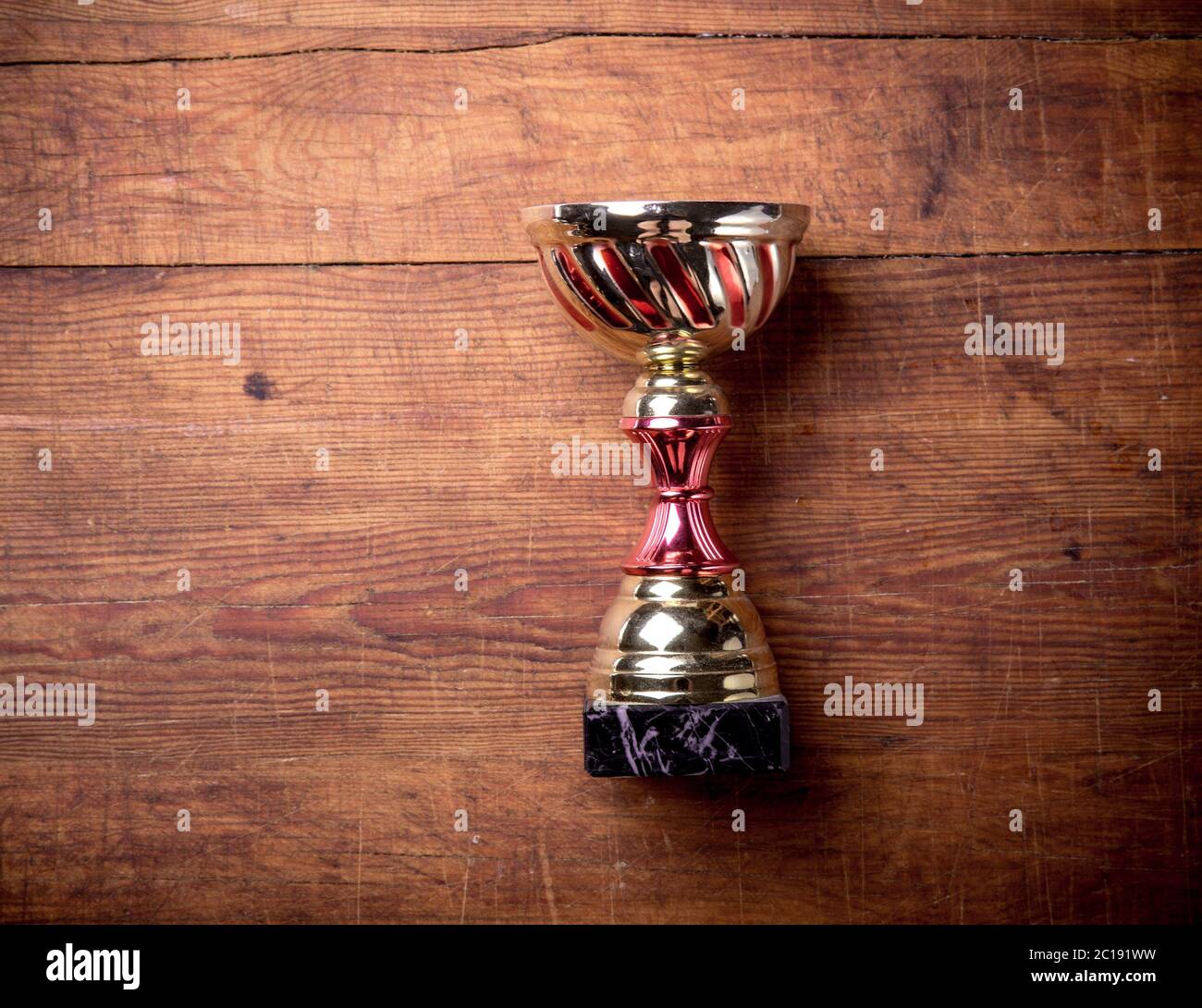 Trophy on wood base hi-res stock photography and images - Alamy