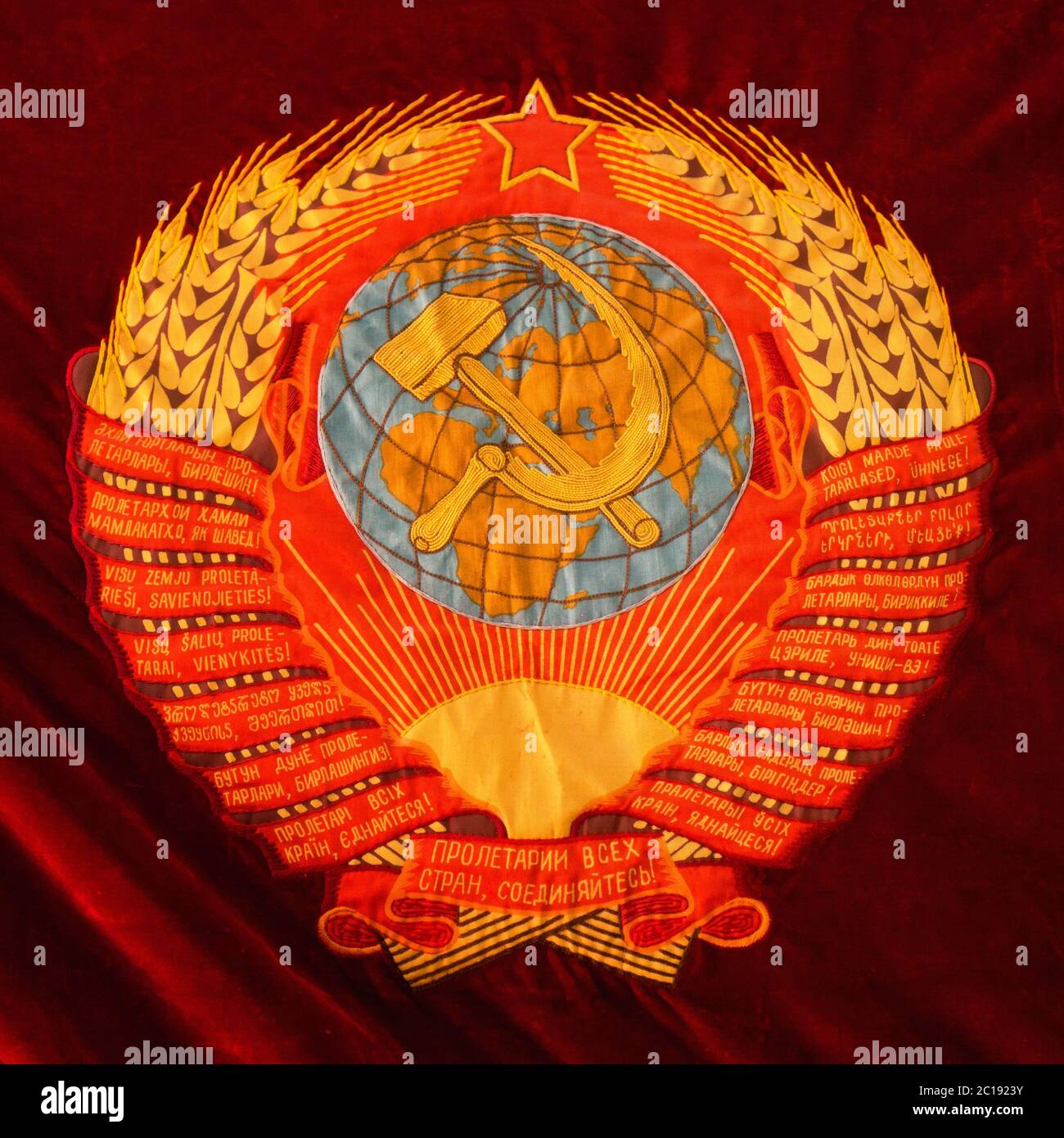 Ussr on globe hi-res stock photography and images - Alamy