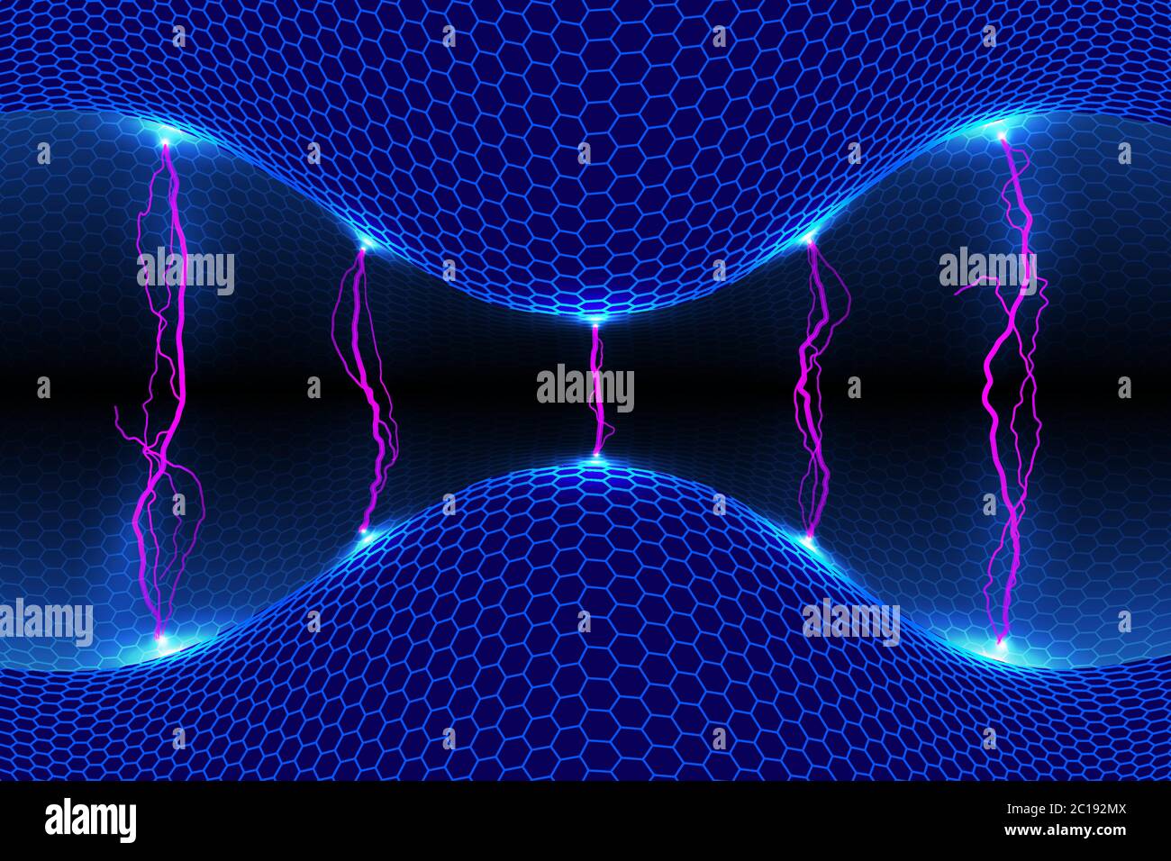 Abstract energy formation. Template for cretive project. Vector ...