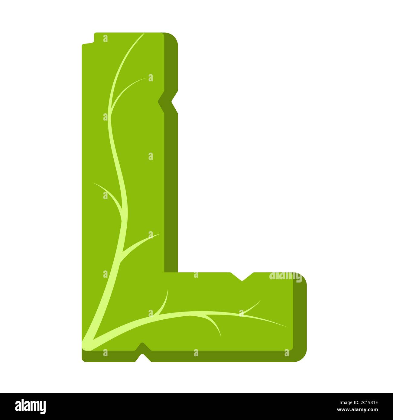 Letter l leaves Cut Out Stock Images & Pictures - Alamy