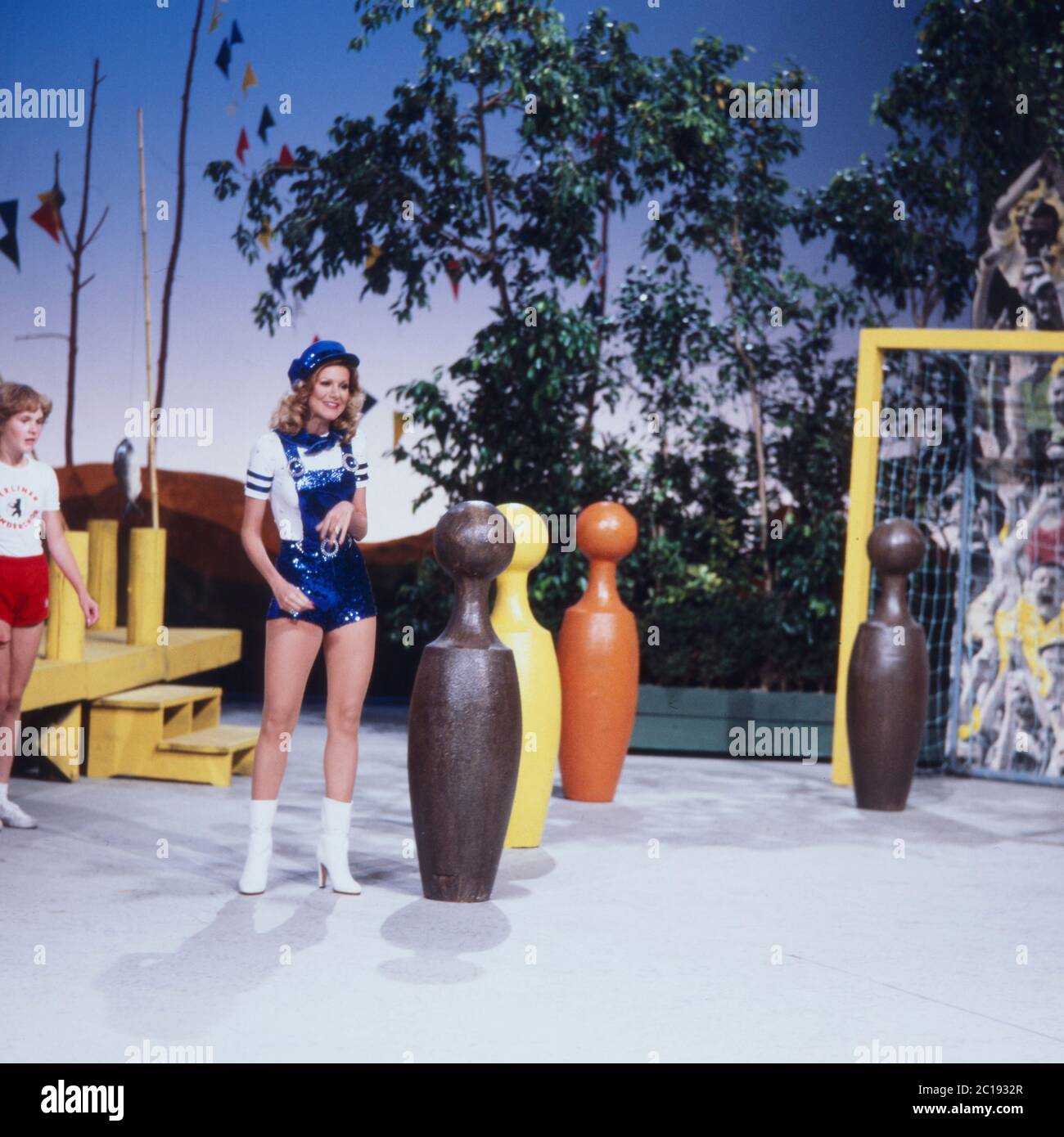 Peggy March, amerikanische Pop- und Schlagersängerin, mit den Berliner ...