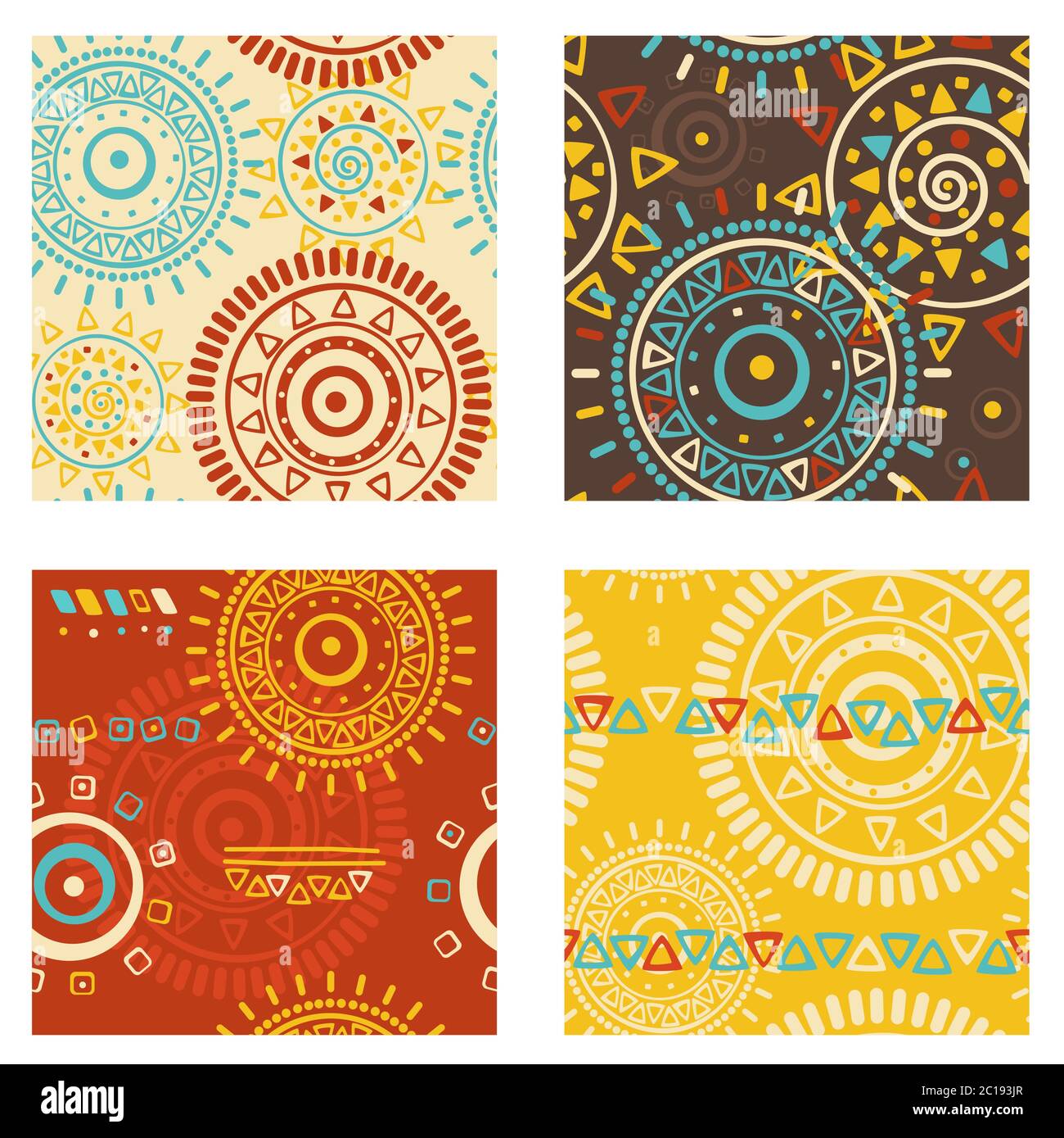 Orange and blue aboriginal patterns hi-res stock photography and images ...