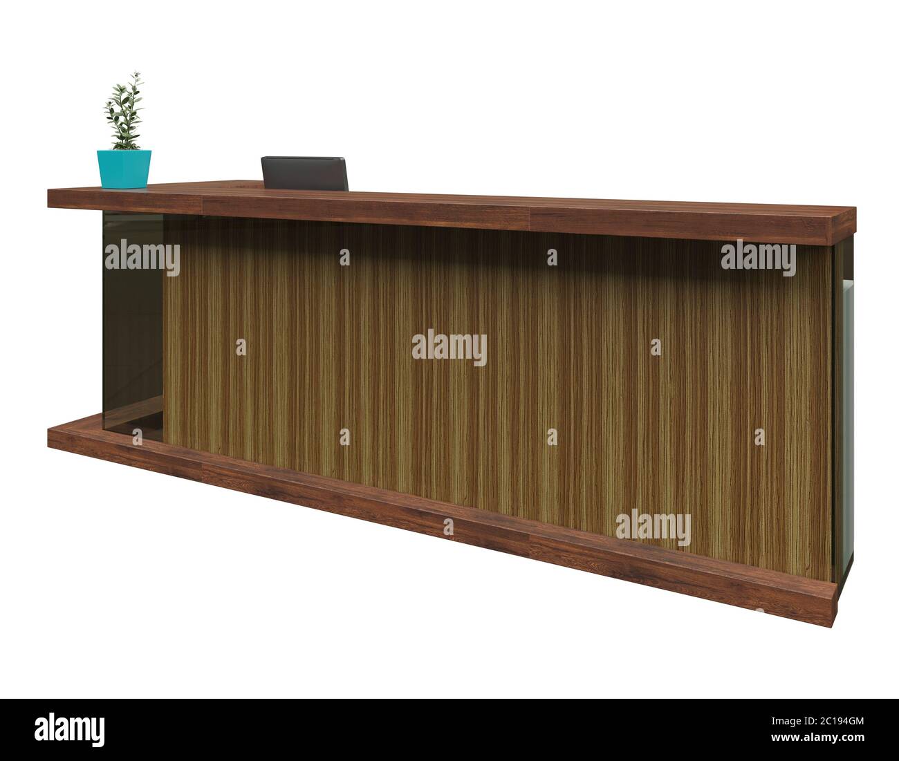 Reception isolated on white background 3d illustration Stock Photo - Alamy