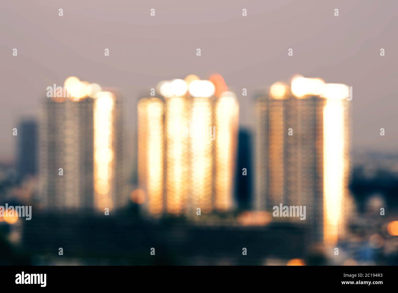 building with the light Stock Photo - Alamy