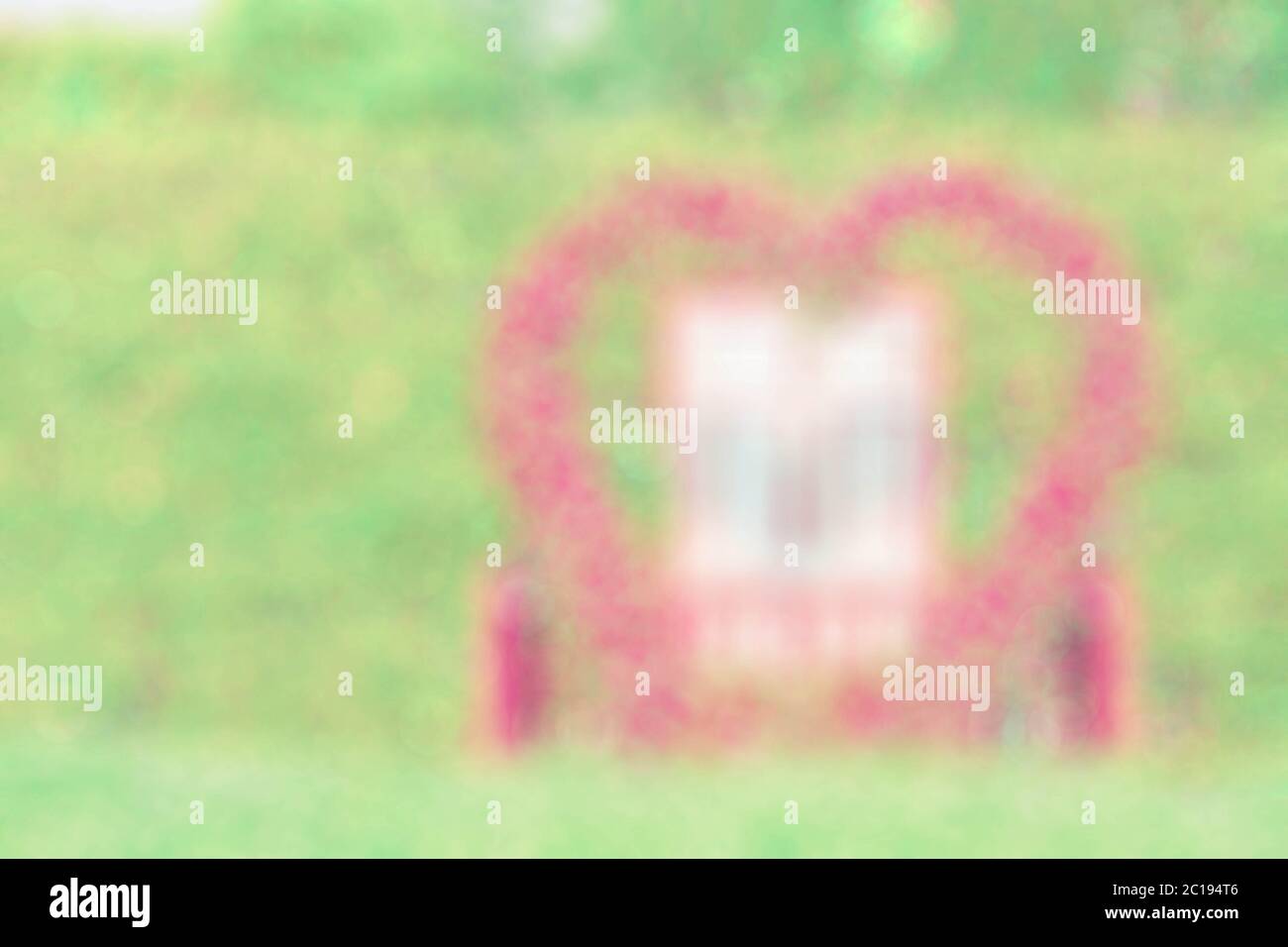 heart with blurred images Stock Photo - Alamy