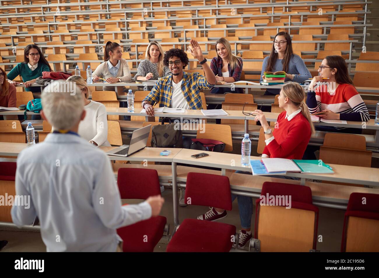 College age and speaker hi-res stock photography and images - Alamy