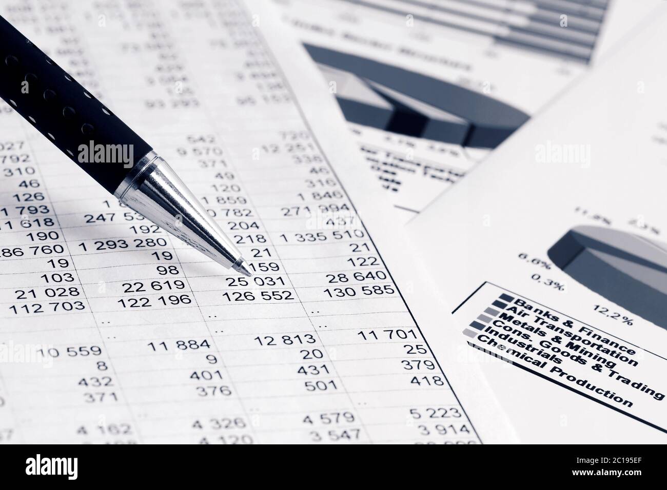 Stock market graphs and charts analysis Stock Photo - Alamy