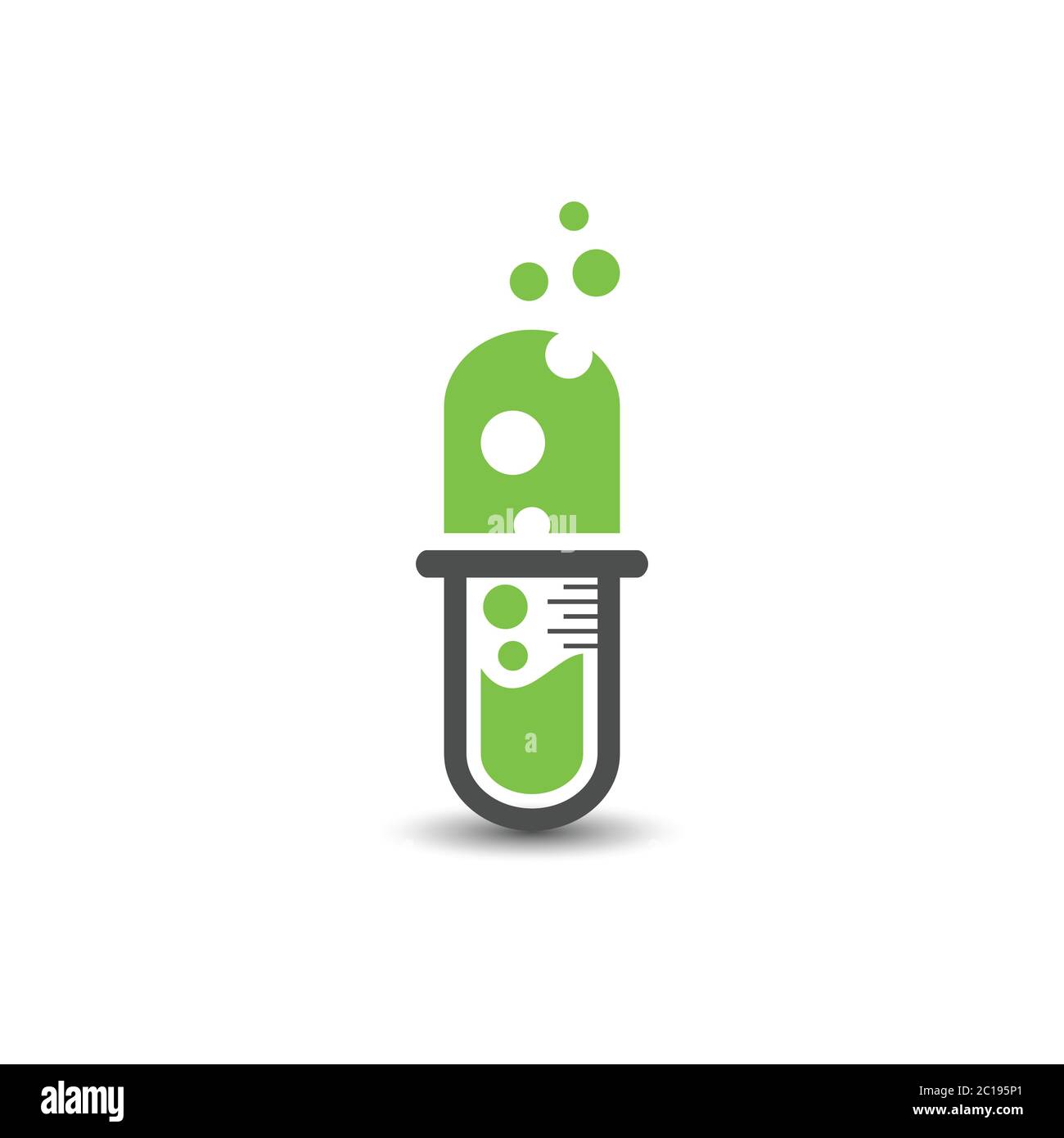 Medical labs science technology pharmacy logo design vector ...