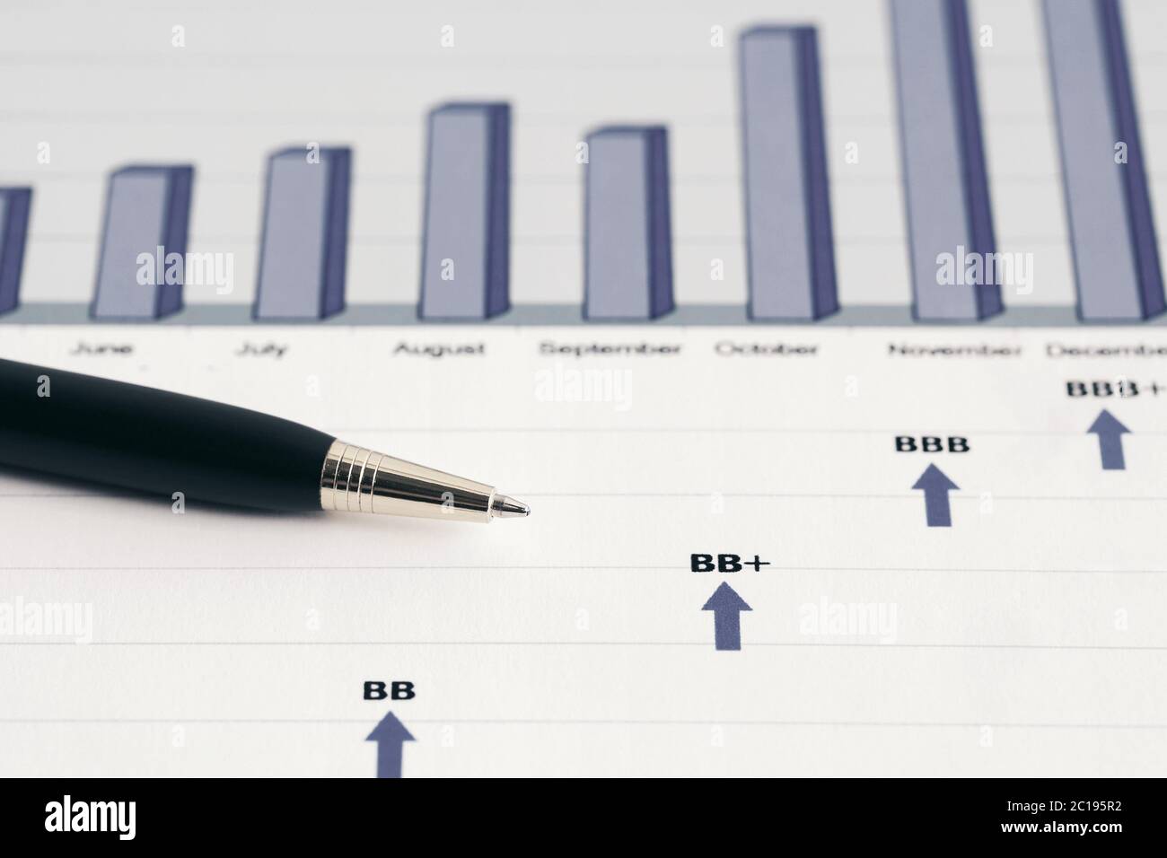 Stock market graphs and charts Stock Photo - Alamy
