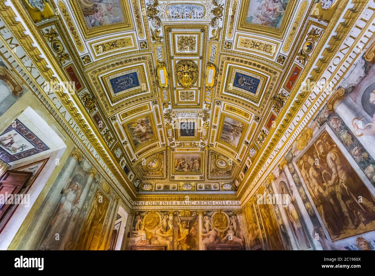 Castel sant angelo interior hi-res stock photography and images - Alamy