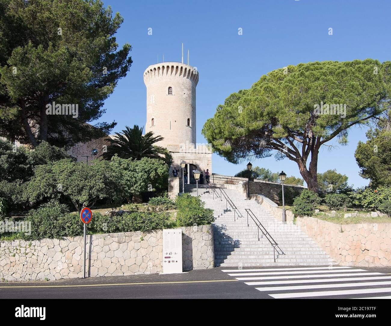 Bellver roof view hi-res stock photography and images - Alamy