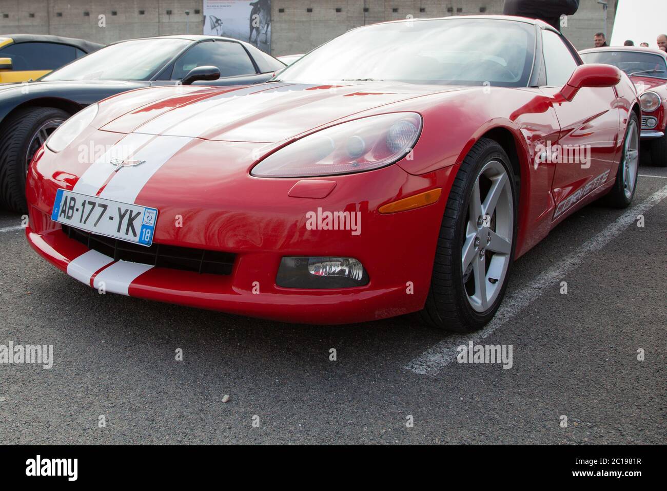 C6 chevrolet corvette car show hi-res stock photography and images - Alamy