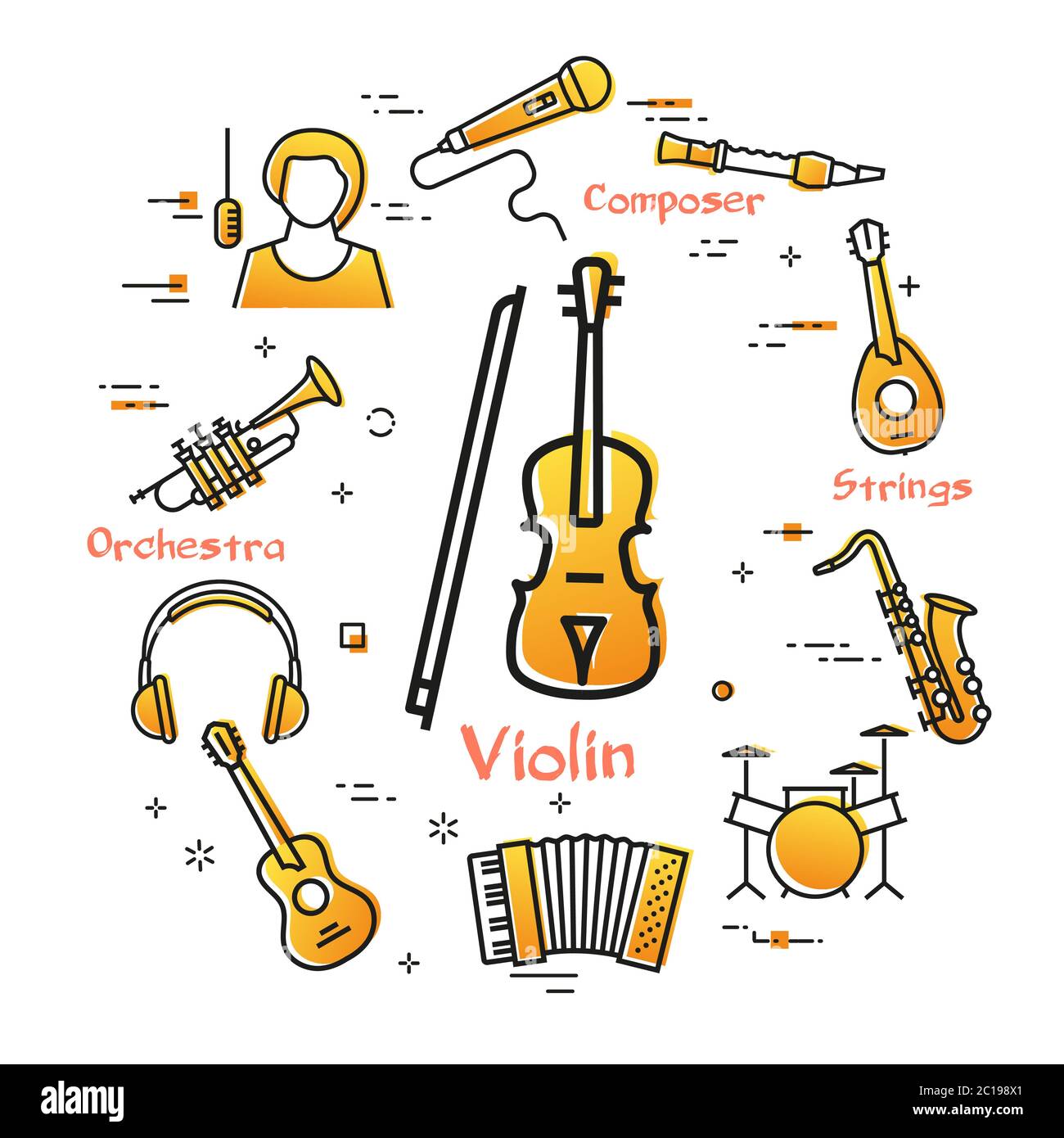 Drum banner Cut Out Stock Images & Pictures - Alamy