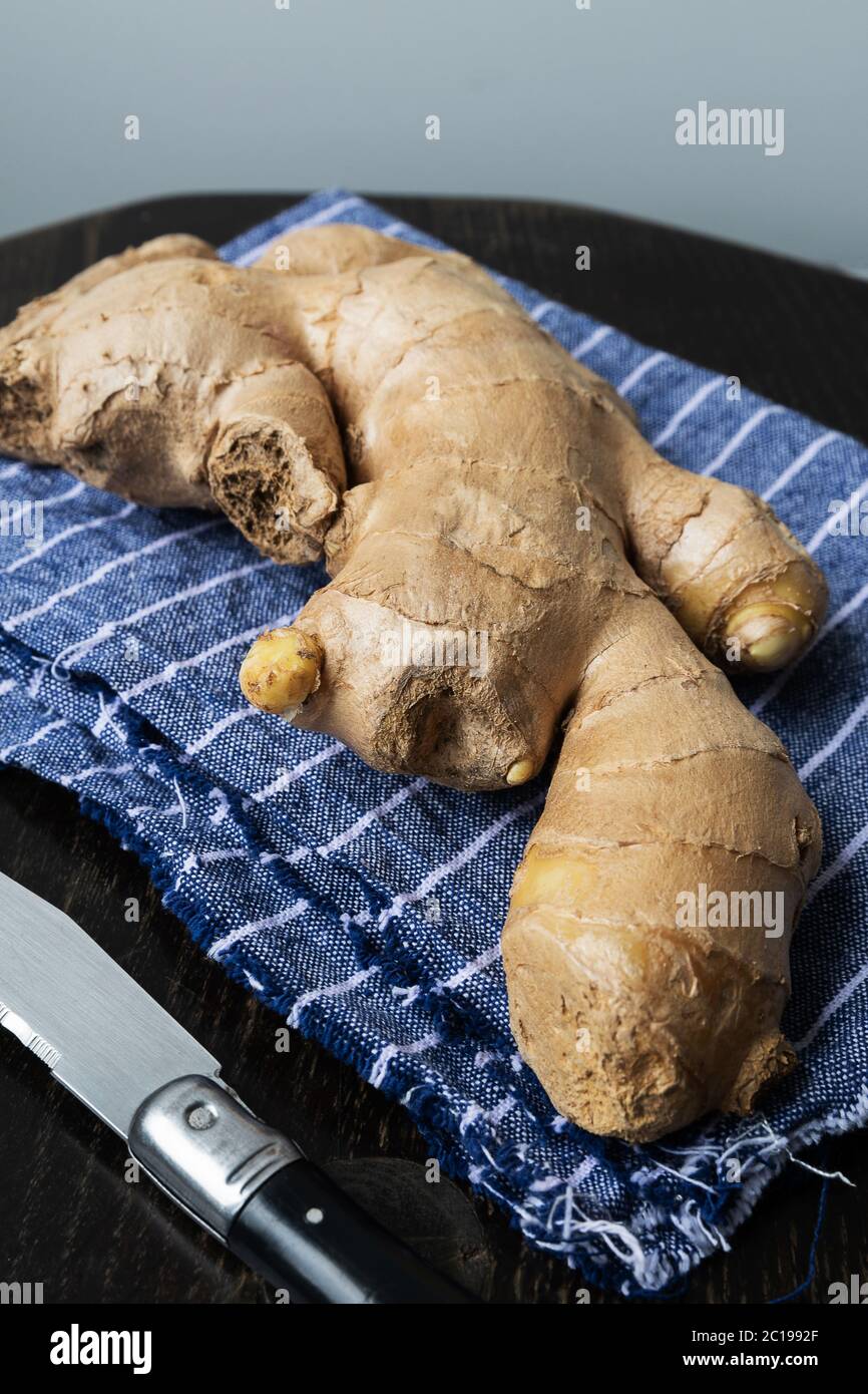 Dry fresh ginger on hi-res stock photography and images - Alamy