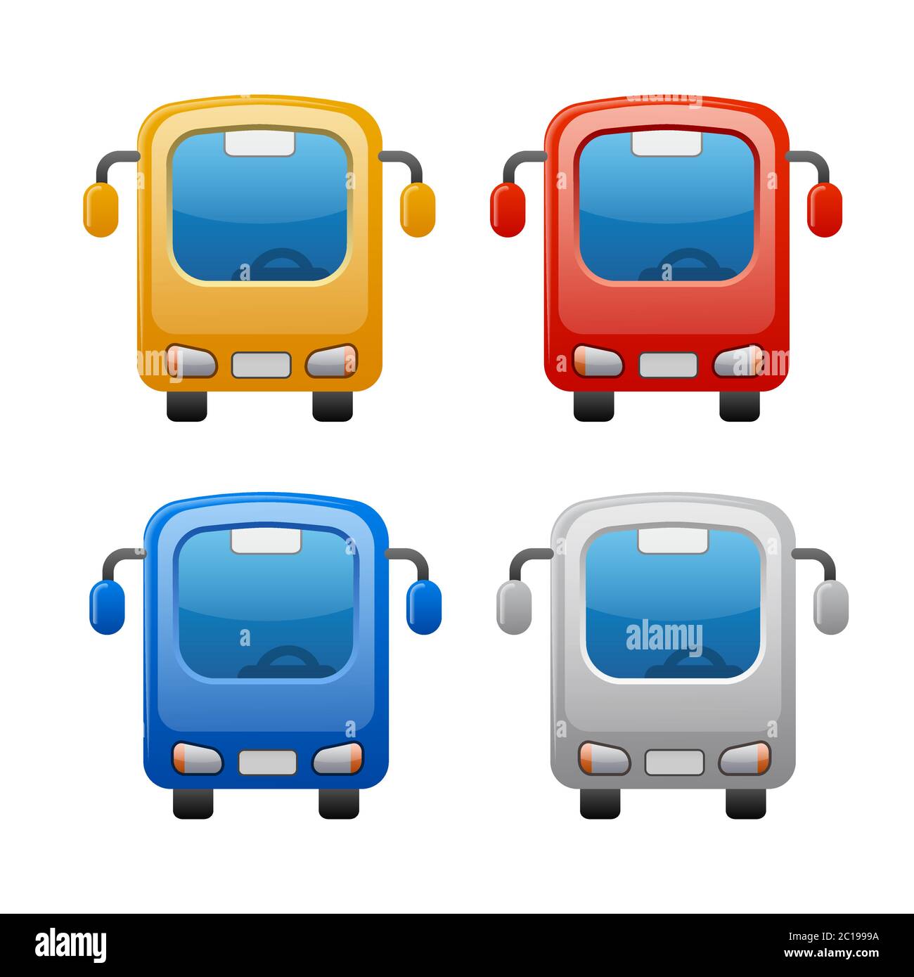 Transfer bus Stock Vector Images - Alamy