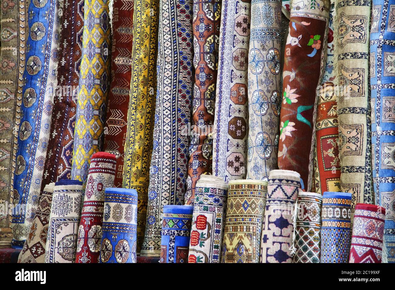 Folded carpets hi-res stock photography and images - Alamy