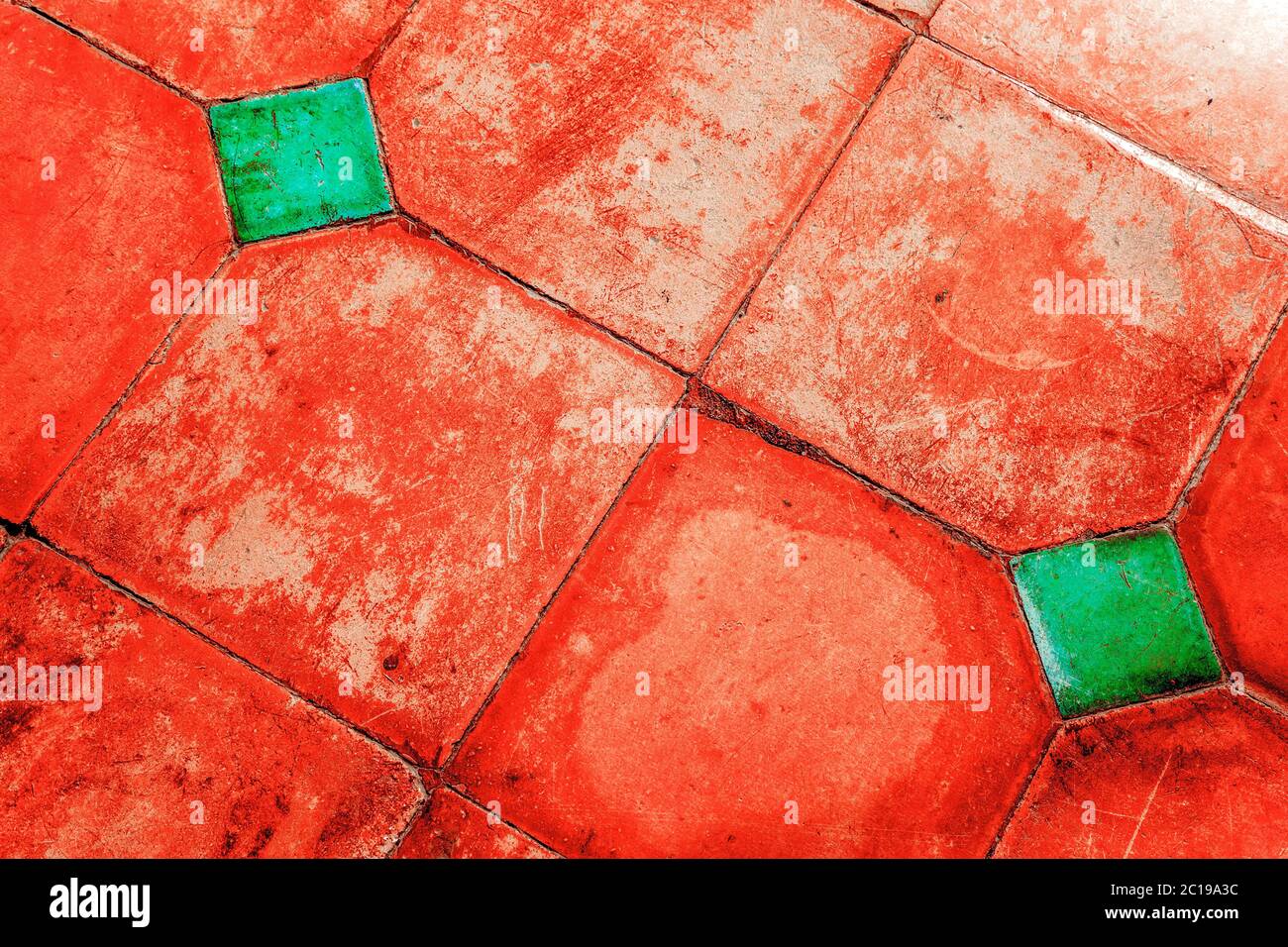Vintage floor tiles pattern Stock Photo - Alamy