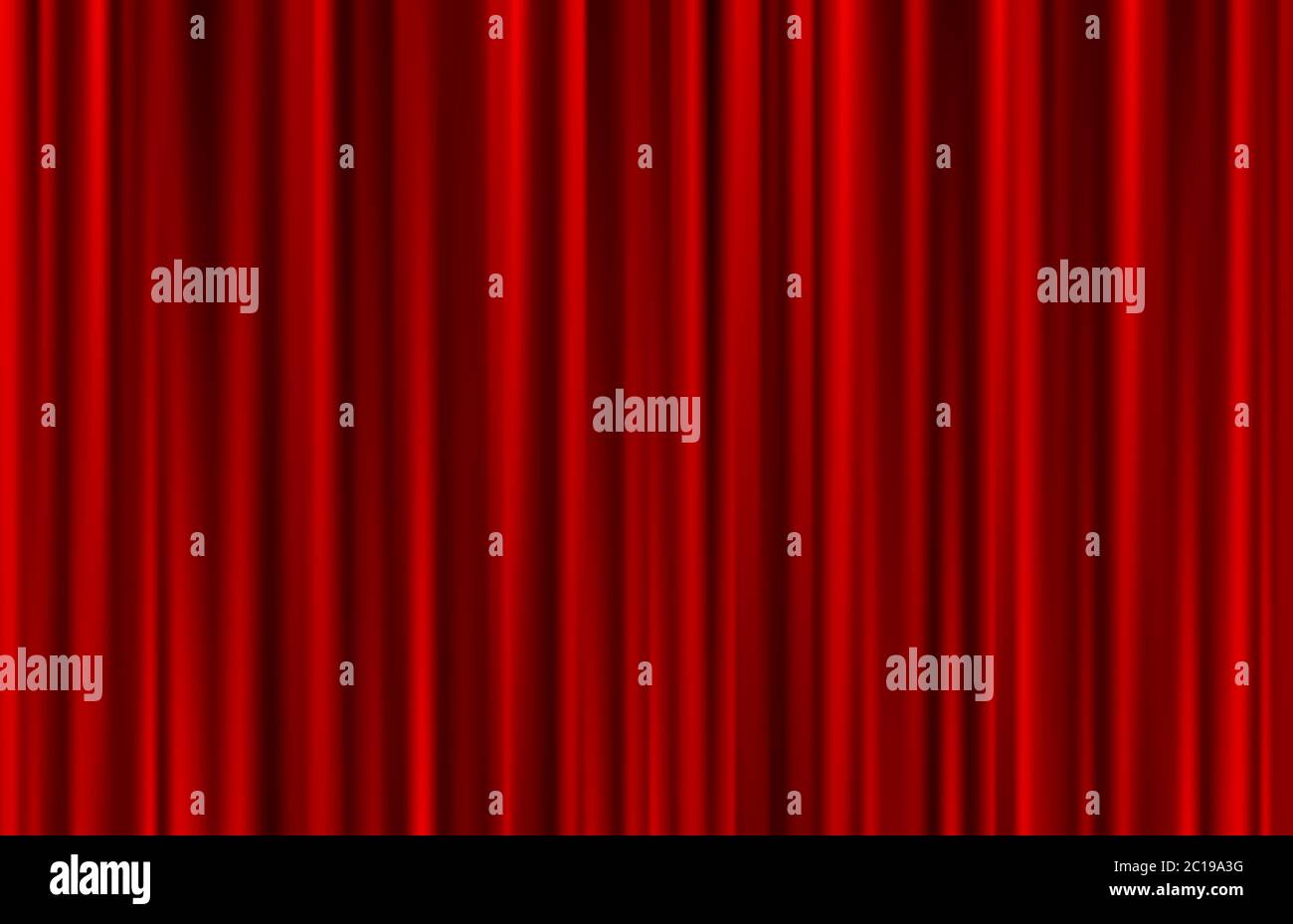 Velvet red curtain abstract background. Vector illustration Stock ...