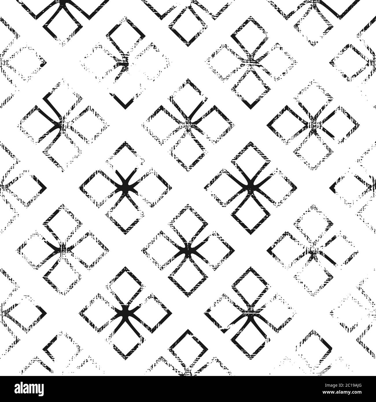 Textured gothic pattern with geometric crosses Stock Vector Image & Art ...