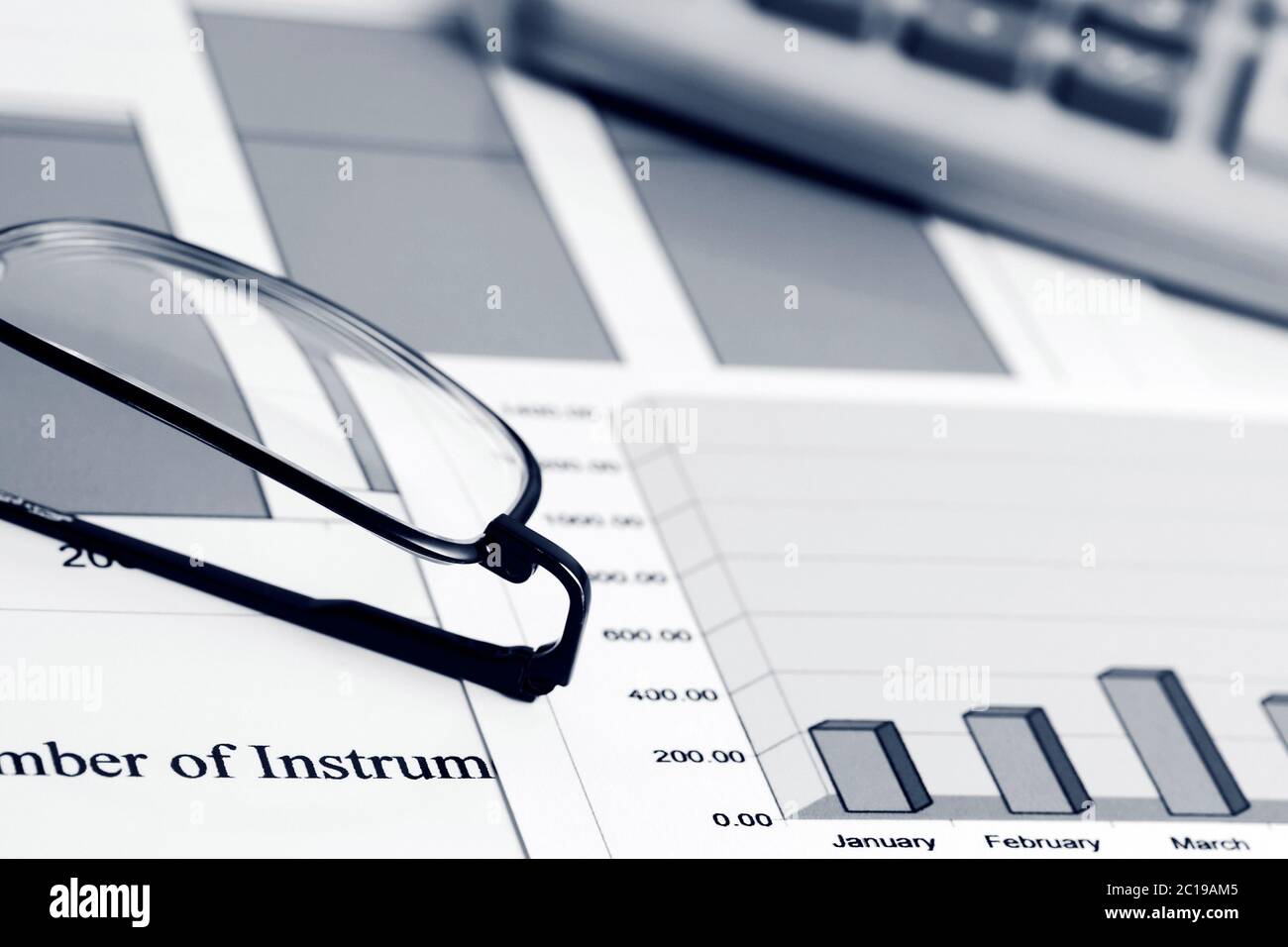 Stock market graphs and charts analysis Stock Photo - Alamy