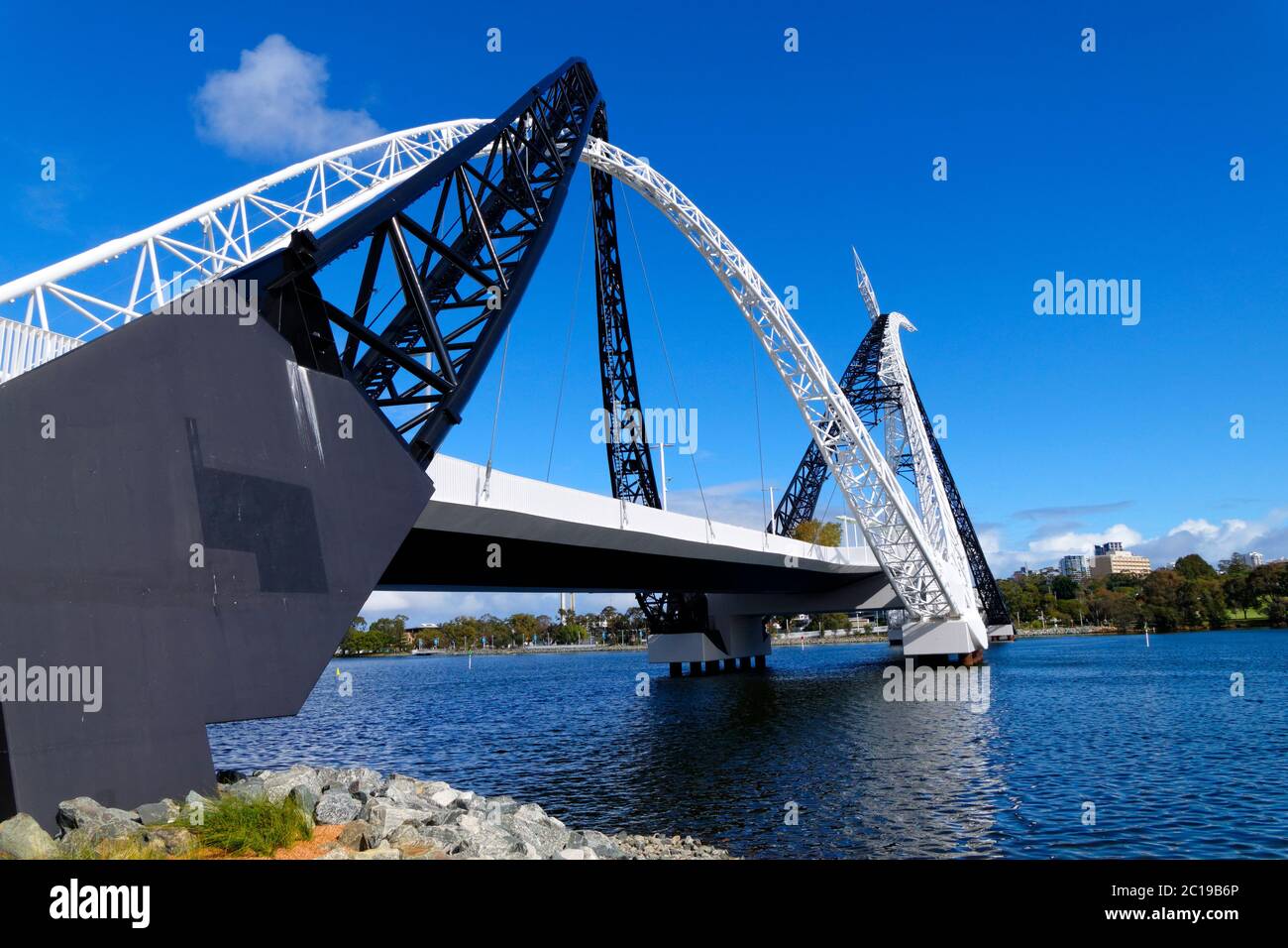 Matagarup Bridge, Perth, Western Australia Stock Photo - Alamy