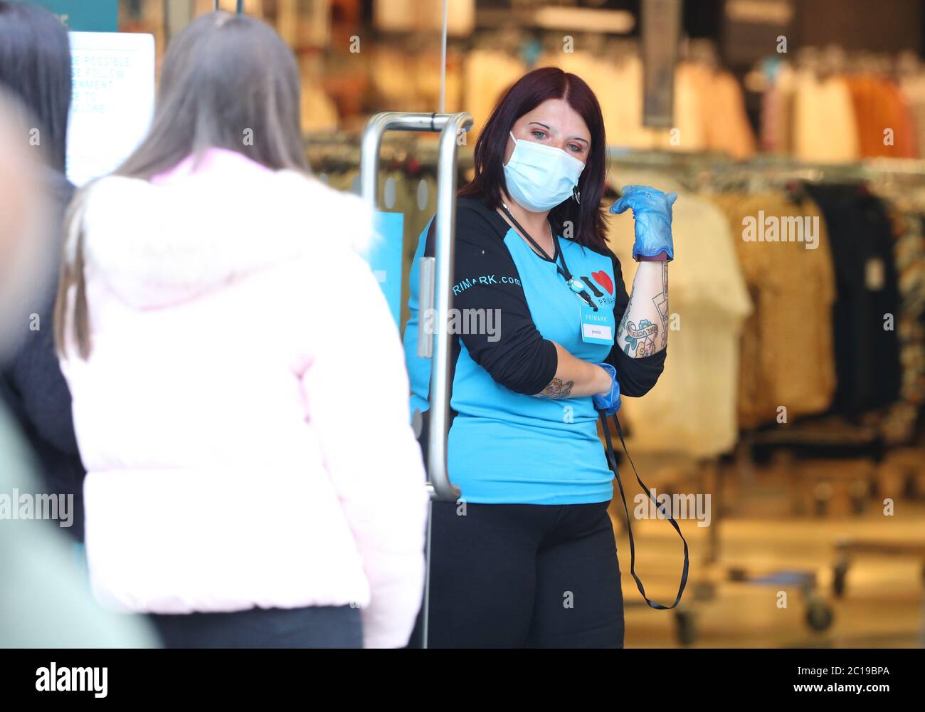 Primark shop queue hi-res stock photography and images - Alamy