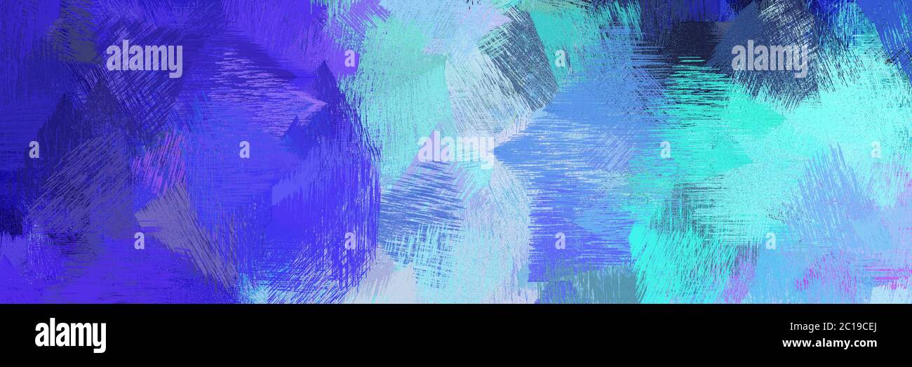 art brush strokes background with slate blue, sky blue and light blue ...